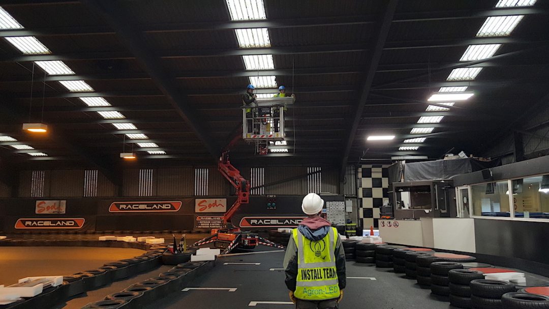 Raceland Race Track Lighting| Agron-LED Specialists